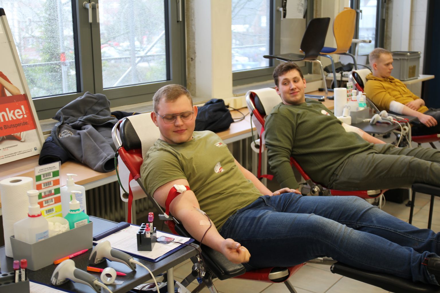 Blutspendeaktion in der Justus-von-Liebig-Schule – Justus-von-Liebig-Schule